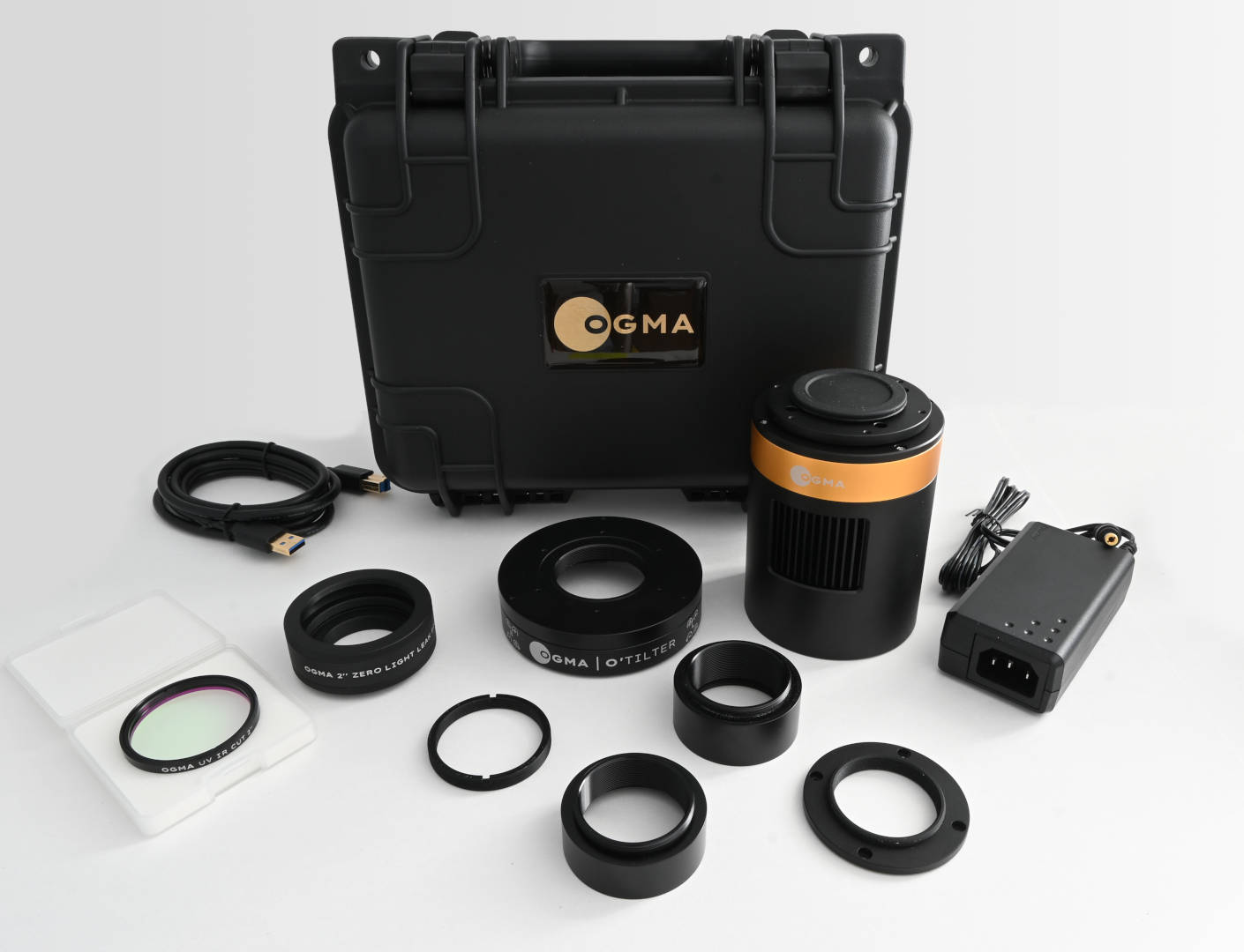 OGMA AP08CC HDR IMX585 Color Cooled Still Image Astronomy Camera with ...